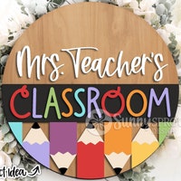 Teacher Sign - Etsy