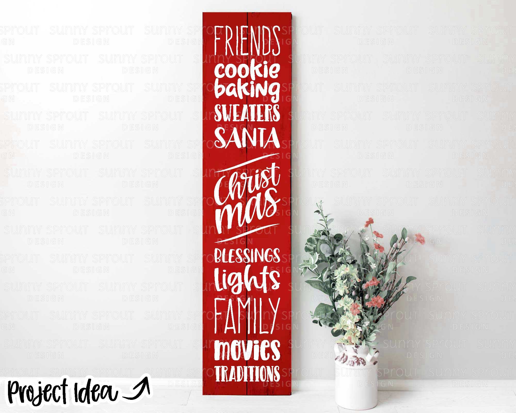 Christmas Things Porch Sign Digital Download Print File - Etsy