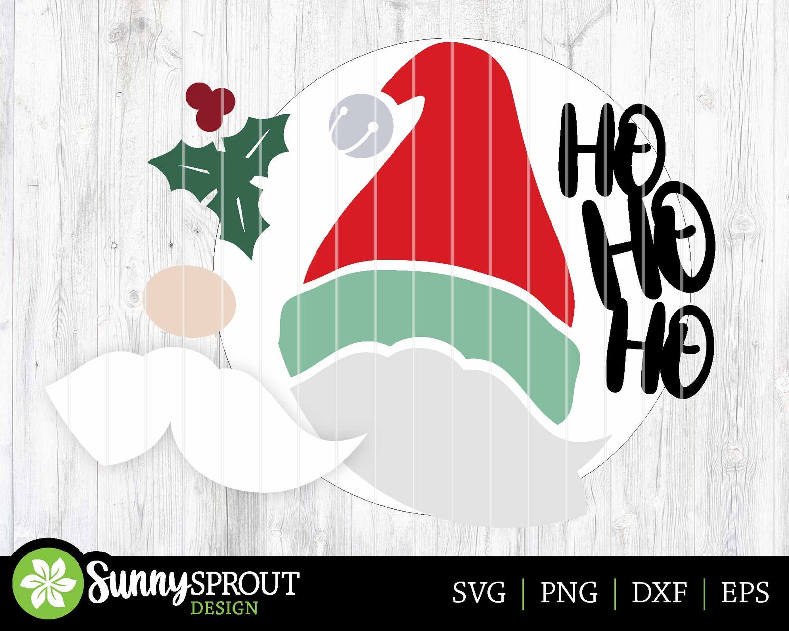 Ho Ho Ho Santa Face DIGITAL Download Round Door Hanger Svg - Etsy