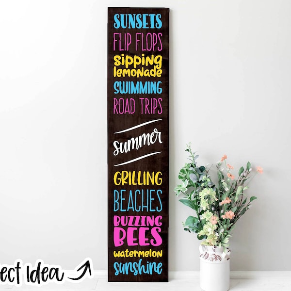 Vertical Summer Svg - Etsy