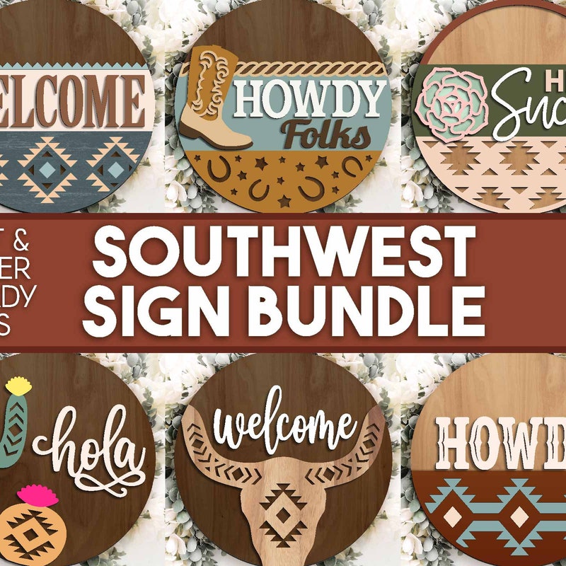 Southwestern Signs - Etsy