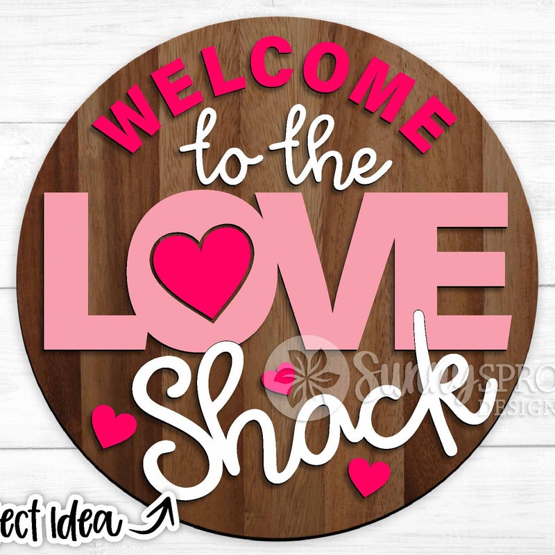 Love Shack Sign - Etsy