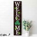 Welcome Clover Svg Porch Sign Svg St Patricks Day Svg | Etsy