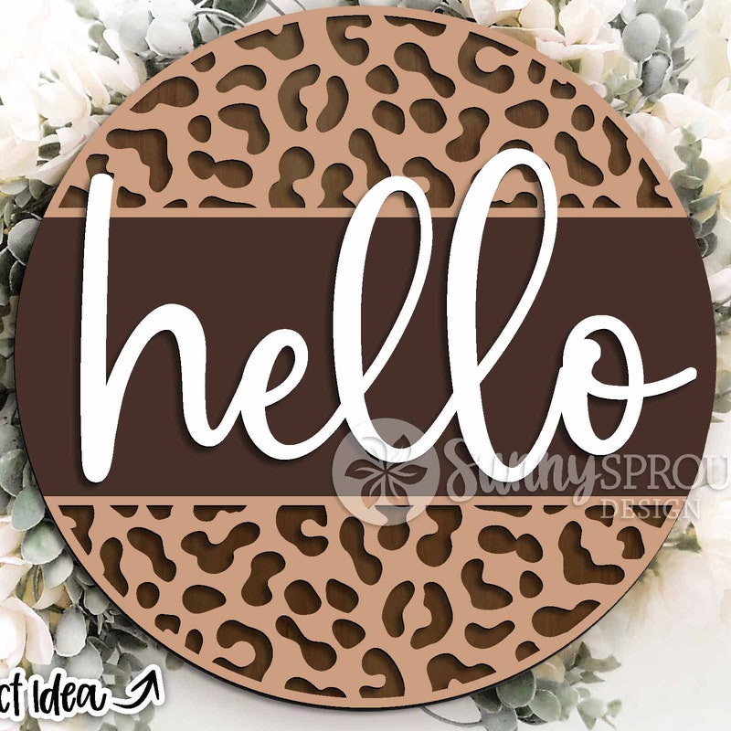 Cheetah Door Signs - Etsy