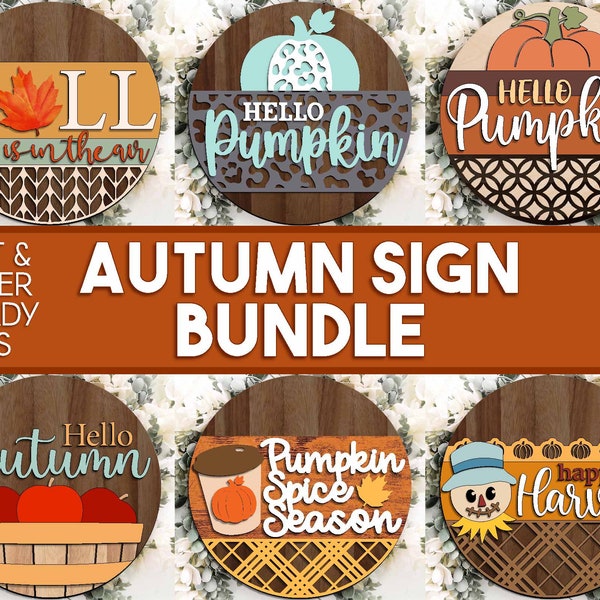 Fall Welcome Sign - Etsy