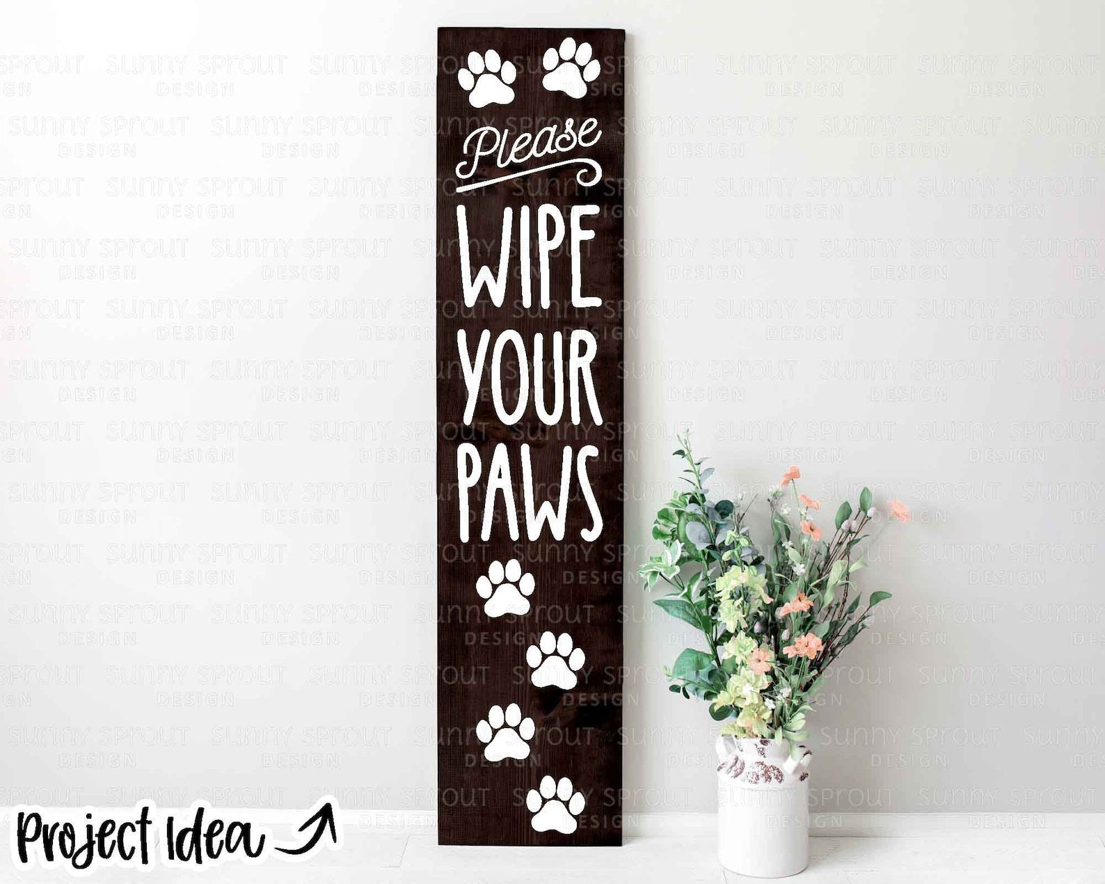 Please Wipe Your Paws Porch Sign, Digital Download, Cricut SVG Cut File ...