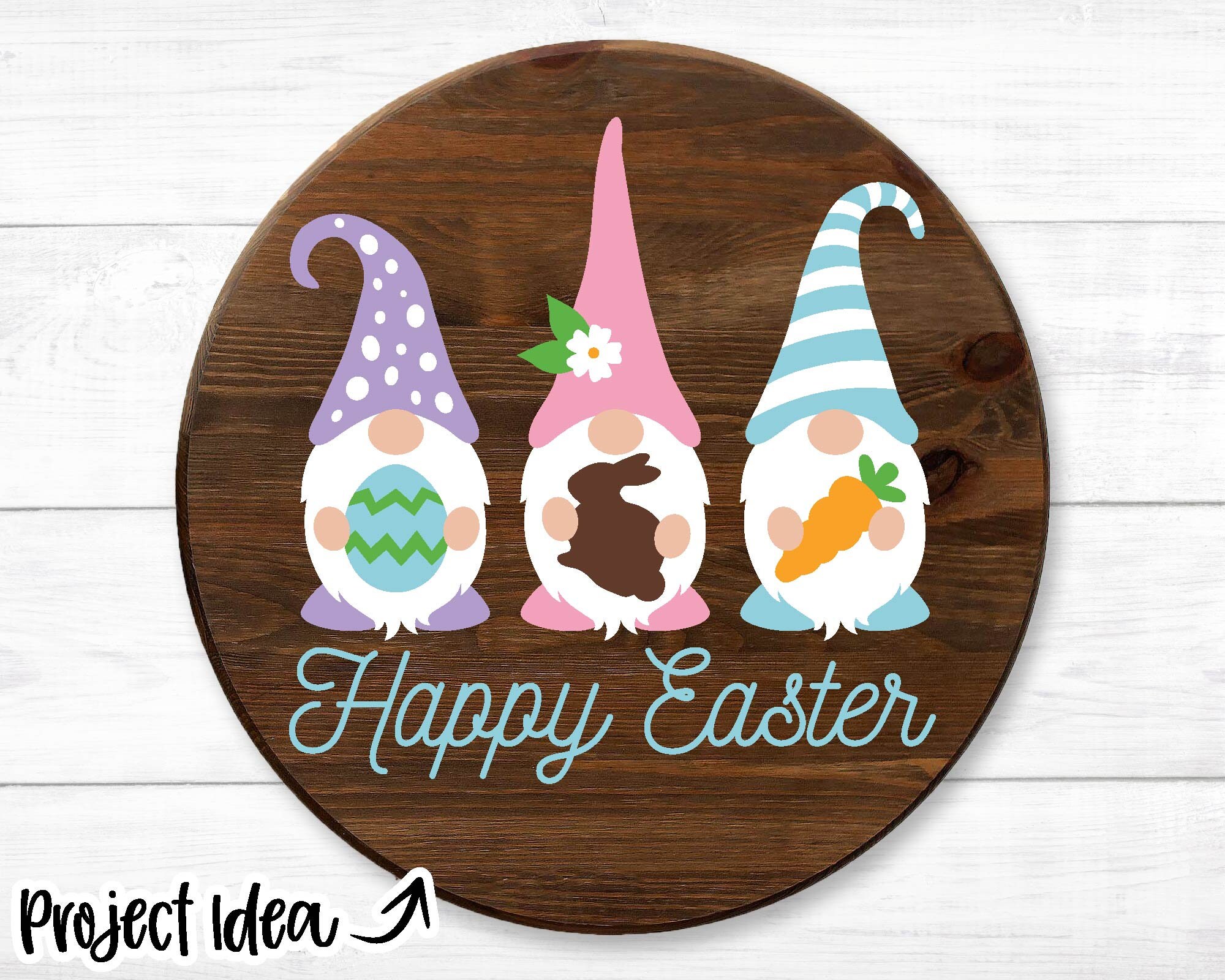 Happy Easter Gnomes Digital Download Svg Png Jpg Dxf Eps | Etsy