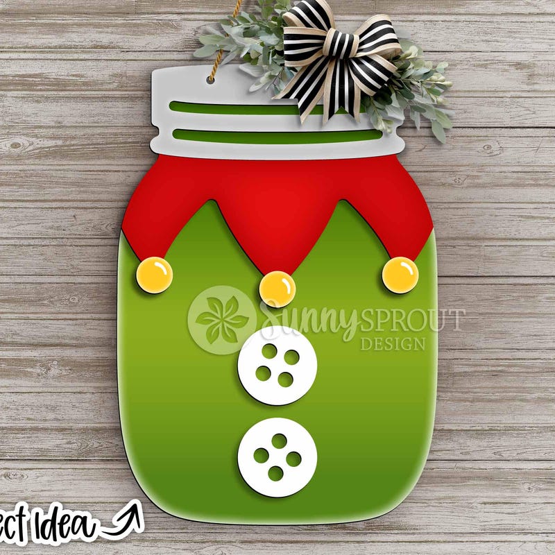 Mason Jar Elves - Etsy