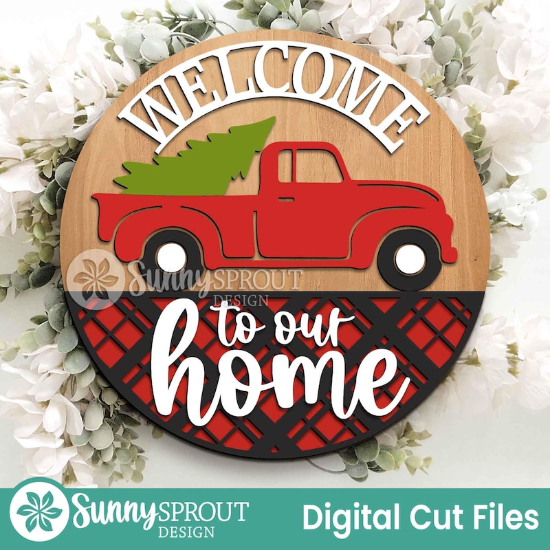 Door Truck Holiday Decor - Etsy