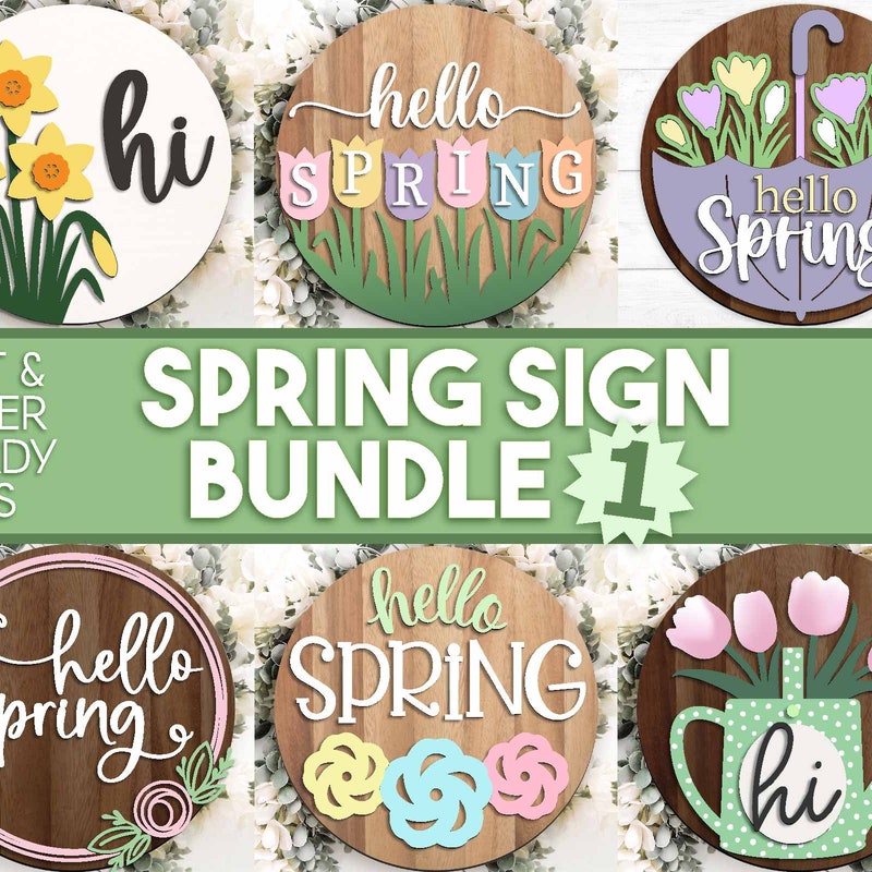 Spring Signs - Etsy