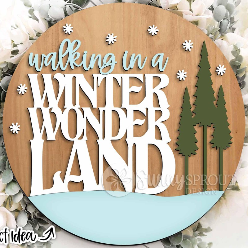 Winter Wonderland Sign - Etsy