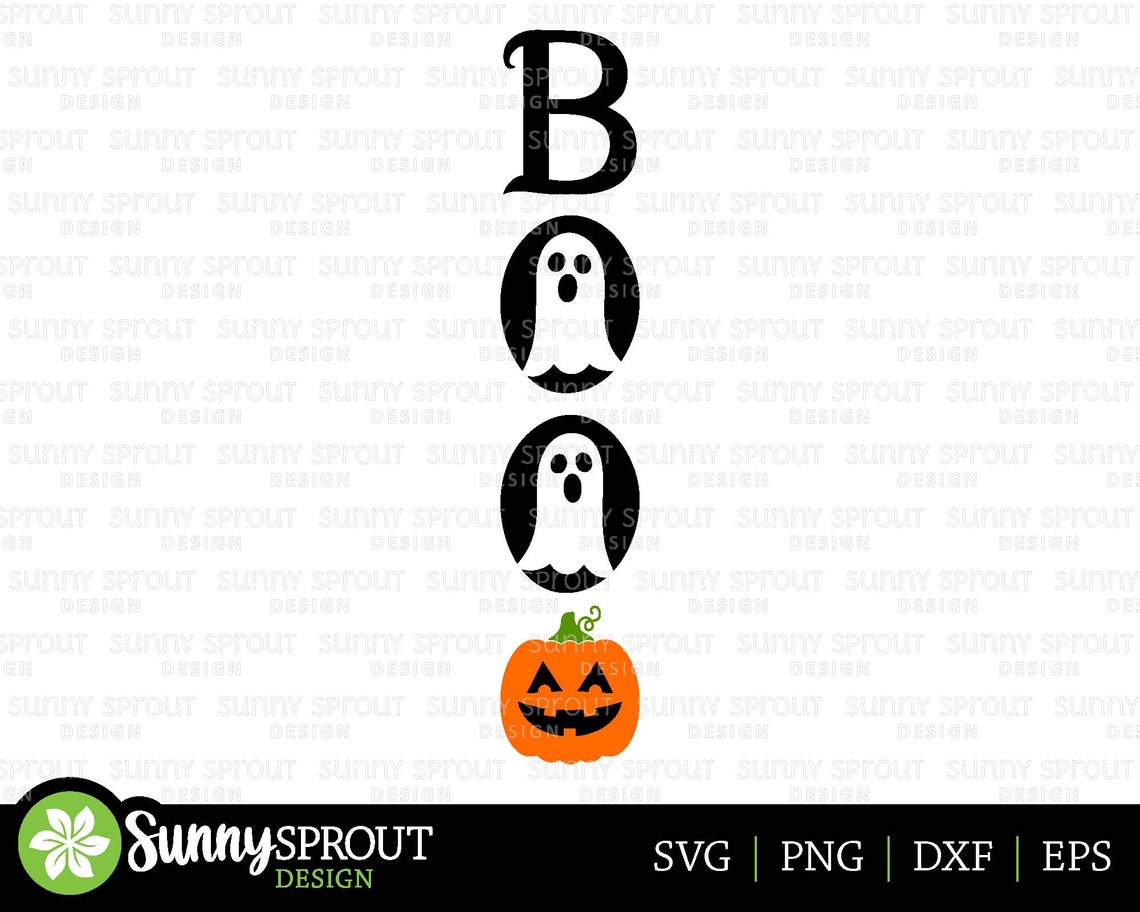 BOO Halloween Porch Sign Digital Download Print File - Etsy