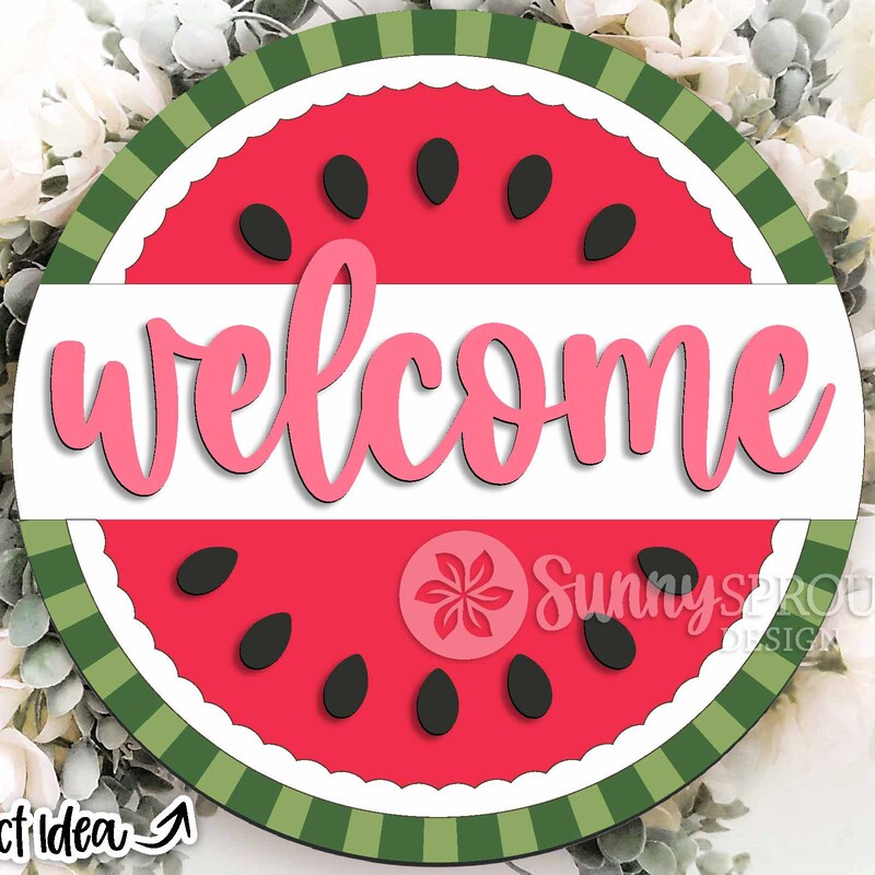 Summer Welcome Sign - Etsy