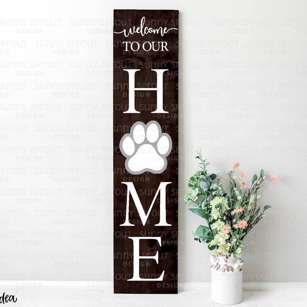 Cat Welcome Sign - Etsy