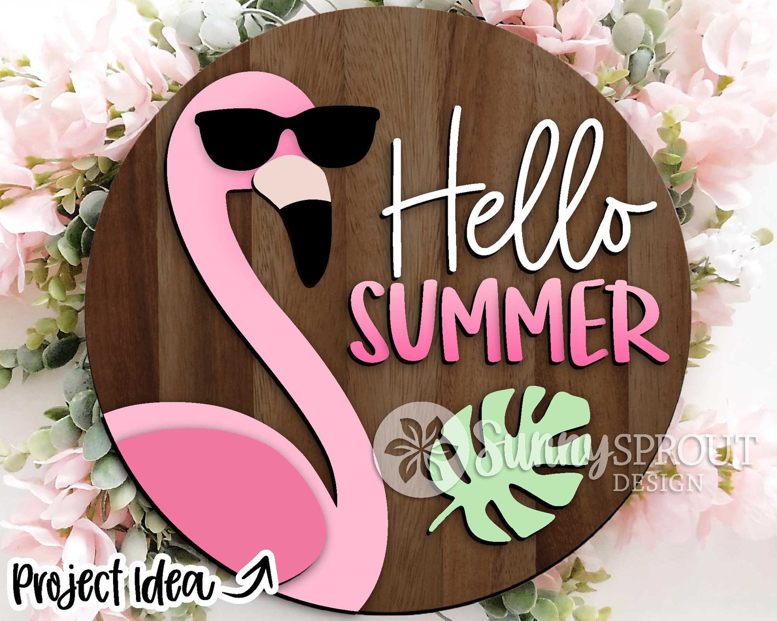 Summer Laser Sign Bundle Digital Download Door Hanger Svg - Etsy