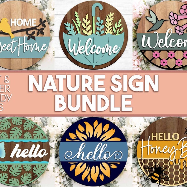 Round Sign Svg - Etsy