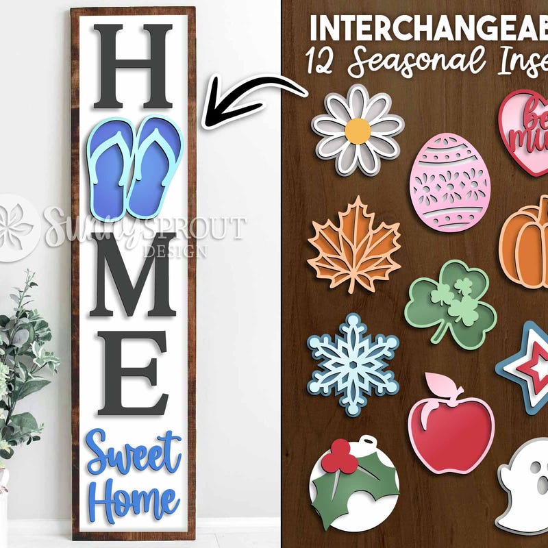Interchangeable Lean Sign - Etsy