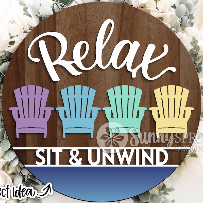 Adirondack Chair Beach Decor - Etsy