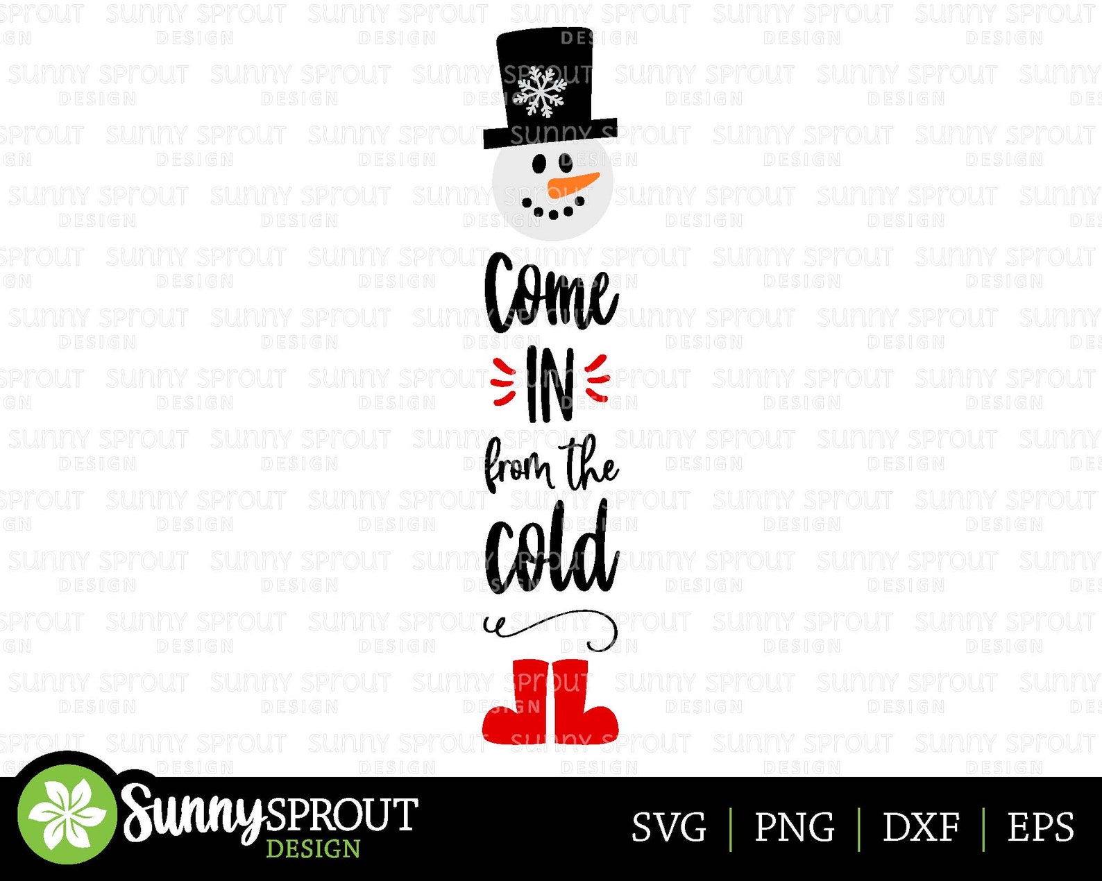 Come in From the Cold Snowman Digital Download Print File - Etsy