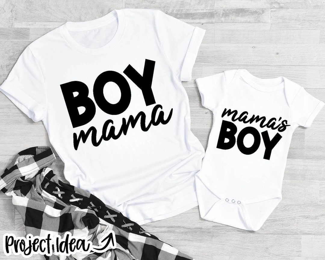 Boy Mama Mama's Boy DIGITAL Download, Cricut Cut File, Silhouette ...