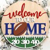 Welcome Baseball Softball Sign, Digital Download, Round Door Hanger Svg ...
