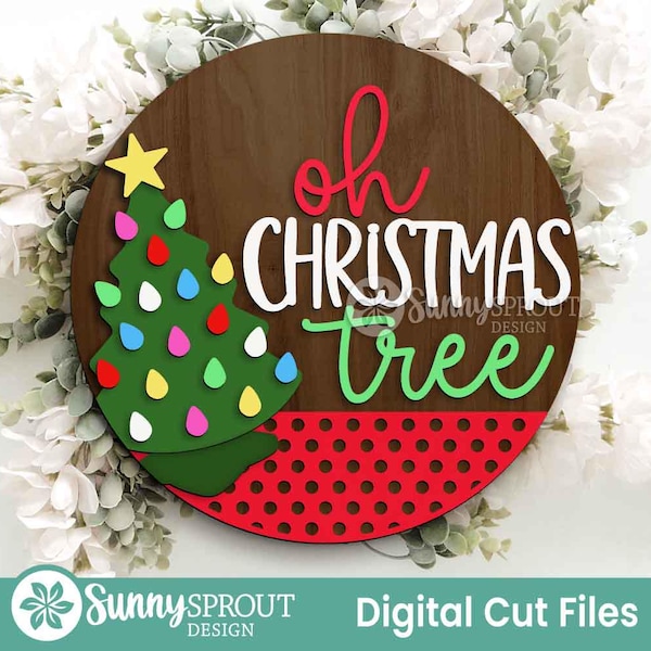 Christmas Tree Sign - Etsy