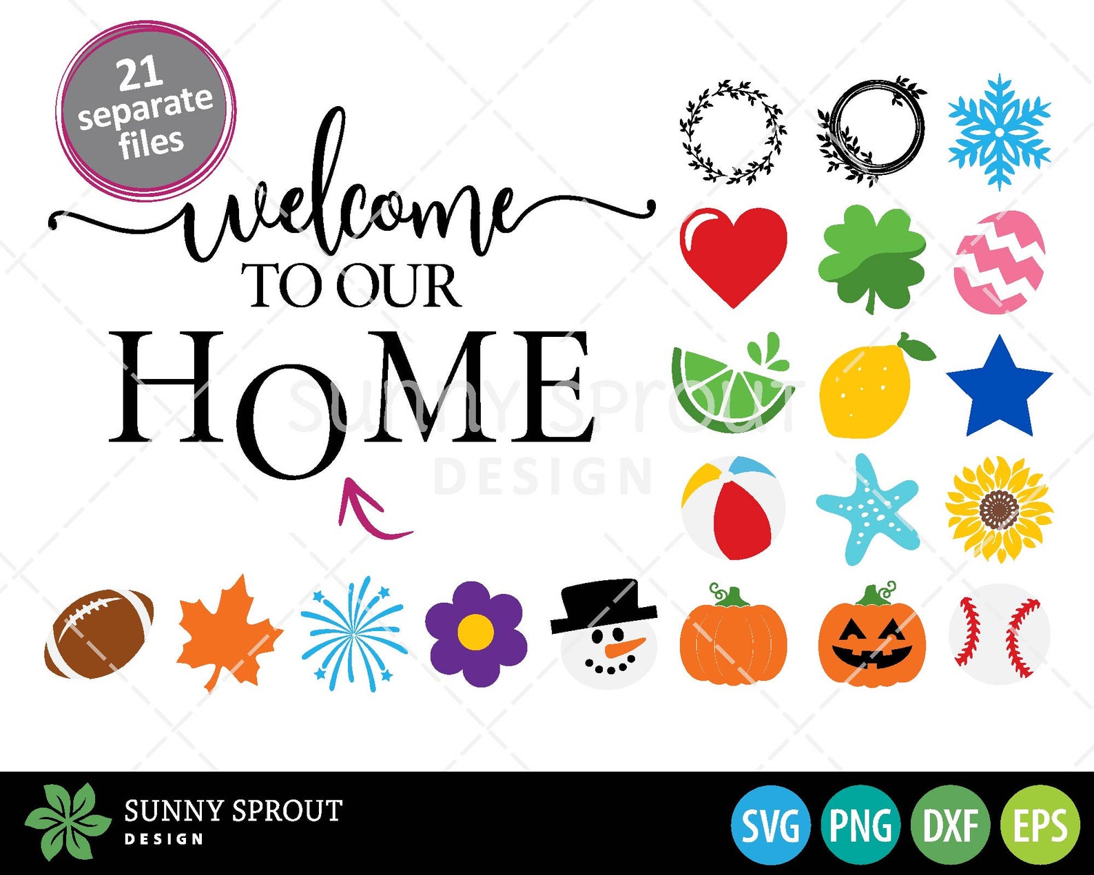 Welcome to Our Home Interchangeable Graphics Digital - Etsy Canada