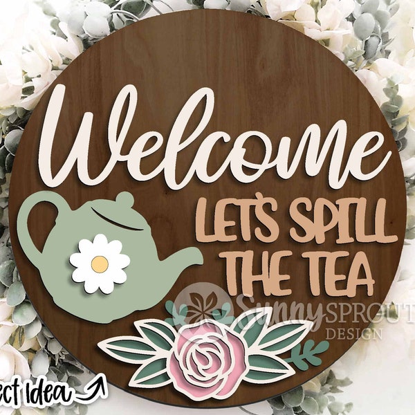 Tea Sign - Etsy