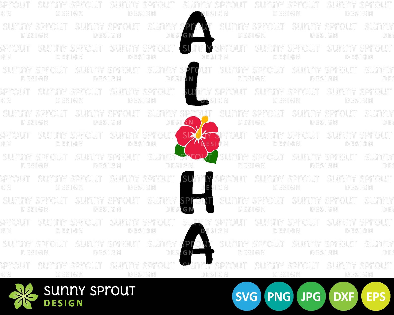 Aloha Hibiscus Flower Porch Sign Digital Download Print - Etsy