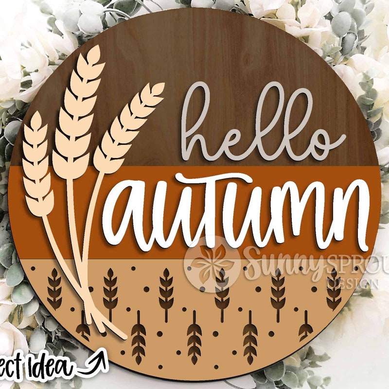 Autumn Sign - Etsy