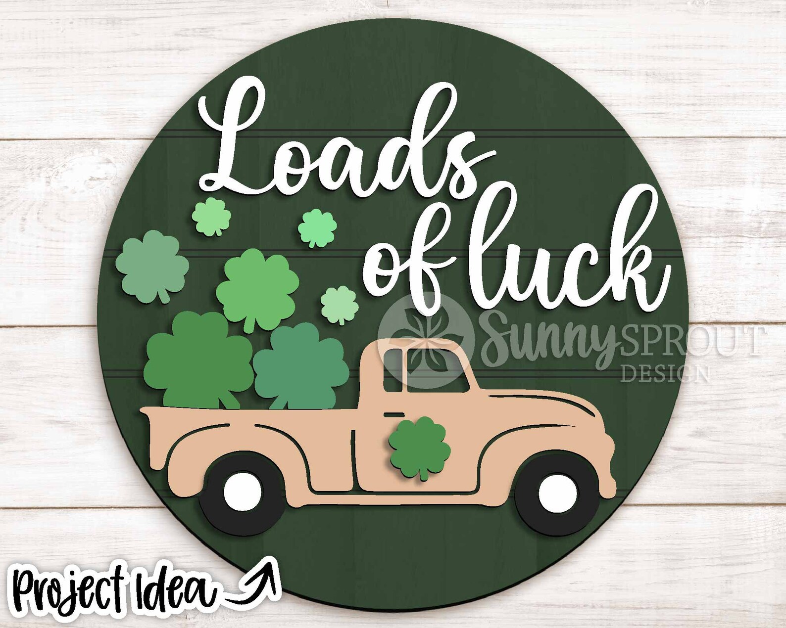Loads of Luck Truck Sign, Digital Download, SVG Laser Cut File, Cricut ...