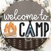 Welcome to Camp Sign, Digital Download, Glowforge Laser File, Cricut ...
