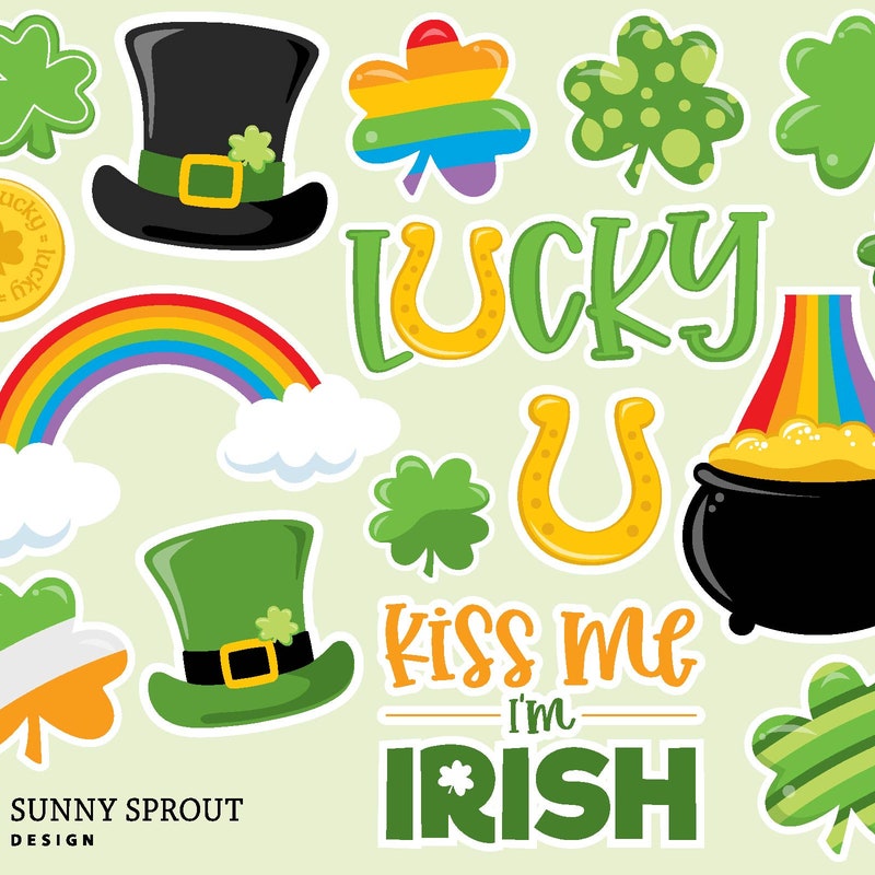 St Patricks Clip Art - Etsy