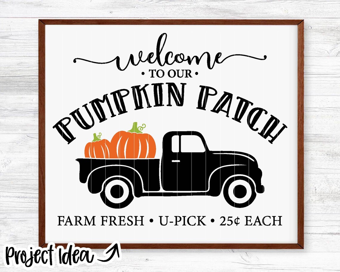 DIGITAL Download Welcome to Our Pumpkin Patch Print File - Etsy