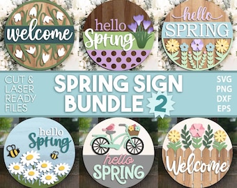Hello Geometric Welcome Sign Digital Download Round Door - Etsy