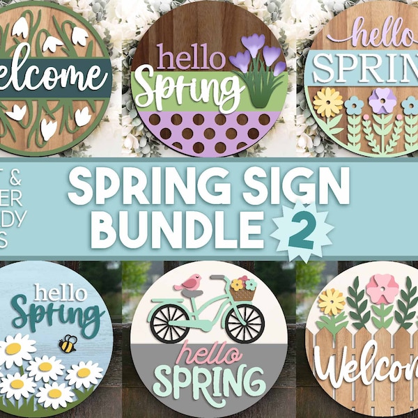 Spring Signs - Etsy