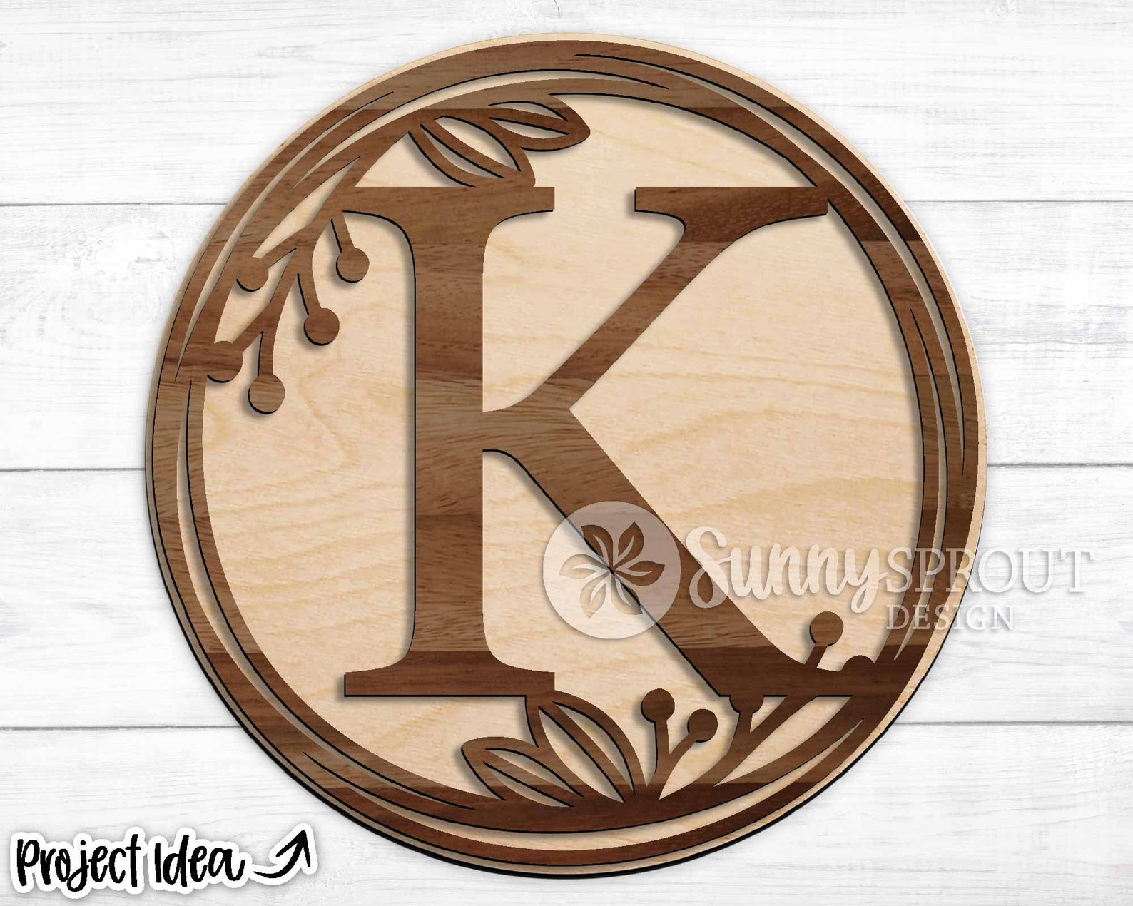 Family Initial Monogram Sign 26 Letters Digital Download - Etsy
