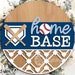 Home Base Baseball Softball Sign Digital Download Round Door - Etsy