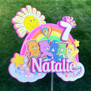 Care Bear Cake Topper / Care Bear Birthday Party - Etsy