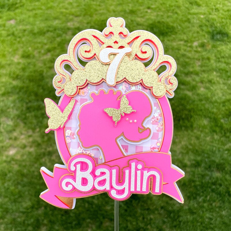 Barbie Cake Toppers - Etsy