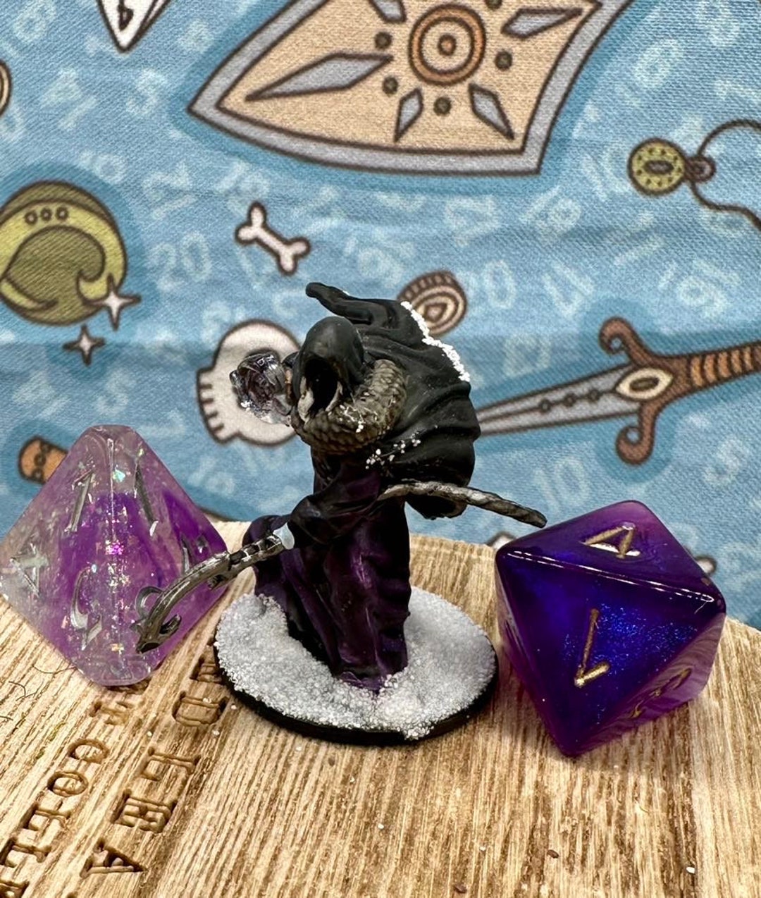 Dungeons and Dragons Miniature Druid, Wizard, Spellcaster, Bard ...