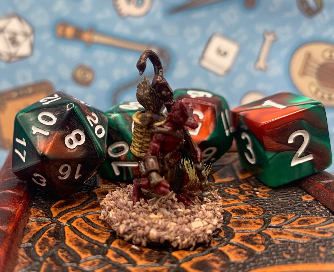 Dungeons and Dragons Miniature Drake Druid Wizard - Etsy