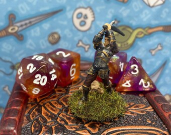 Goliath Paladin Cleric Fighter Knight Unpainted Miniature 28mm, 32mm ...
