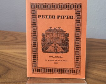 Peter Piper Book - Etsy