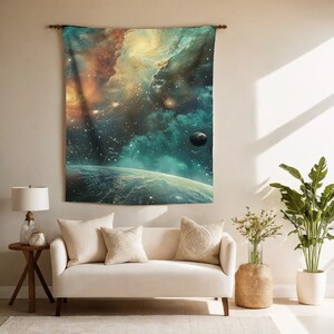 Tapestry Mockup Canva PNG PSD, 68x80 Printify Indoor Wall Tapestries ...