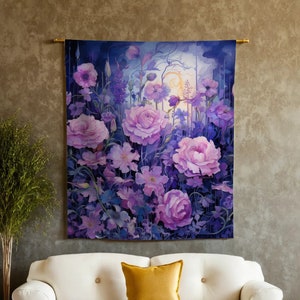 Tapestry Mockup 22 Canva PNG PSD, 88X104 Printify Indoor Wall ...