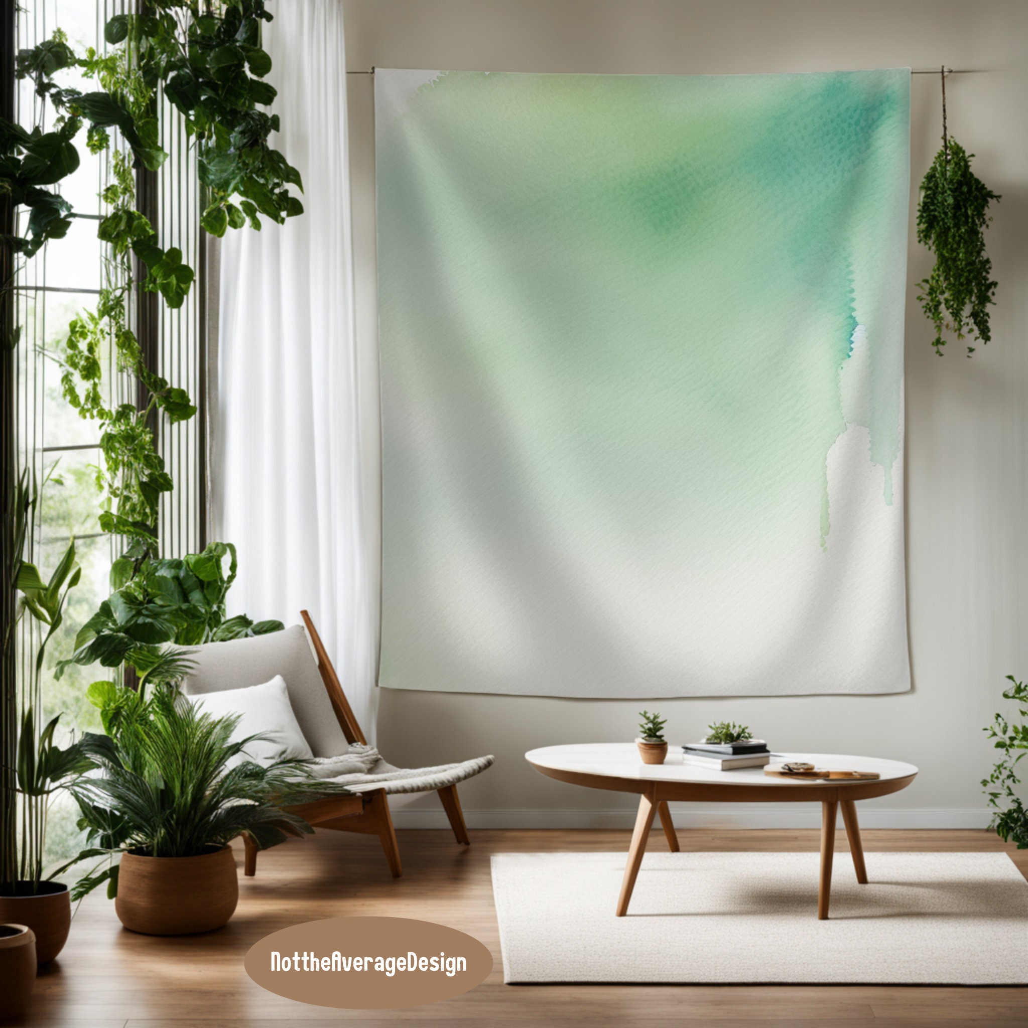 Tapestry Mockup Canva PNG PSD 88X104 Printify Indoor Wall - Etsy