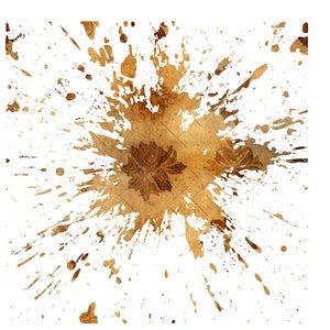 DIY Frame Canva Template, 8 Distressed Edge Bleach Splatter Drag Drop ...