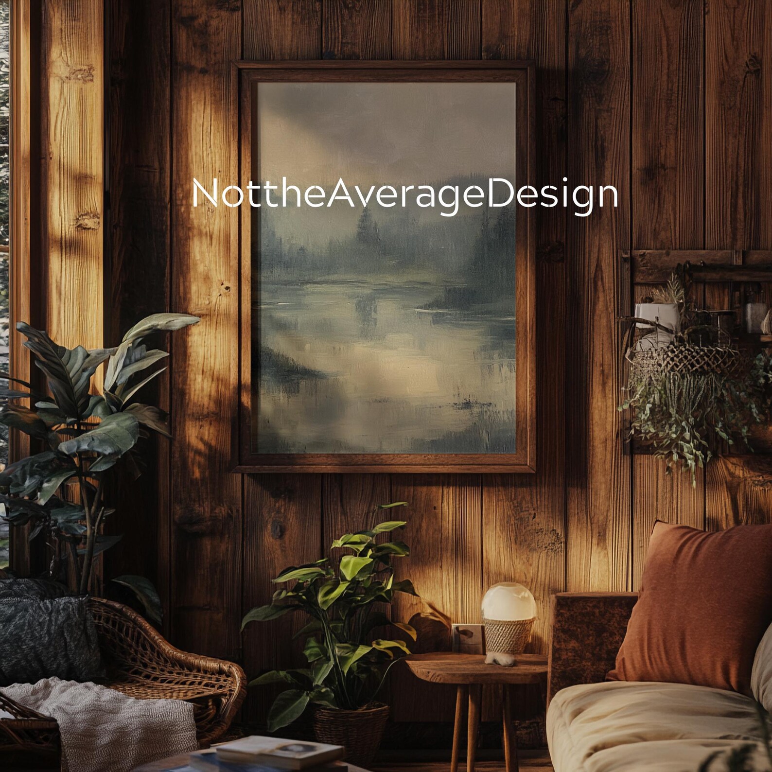 5x7 Frame Canva PSD Mockup Template, Poster Wall Art Photo Painting ...
