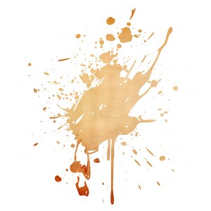 DIY Frame Canva Template, 8 Distressed Edge Bleach Splatter Drag Drop ...